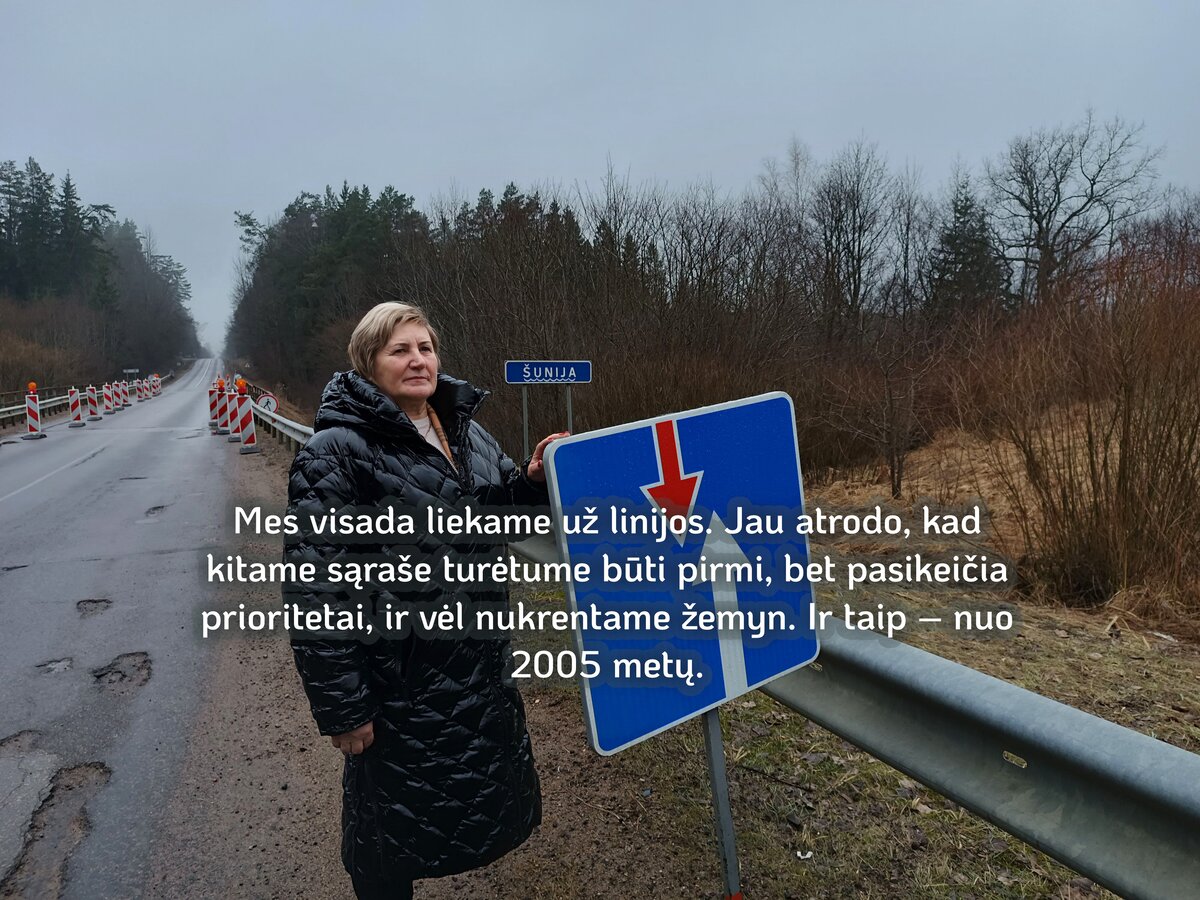 Gyvenimas prie žvyrkelio: asfalto atskirtis Tauragės rajone - bendra.lt